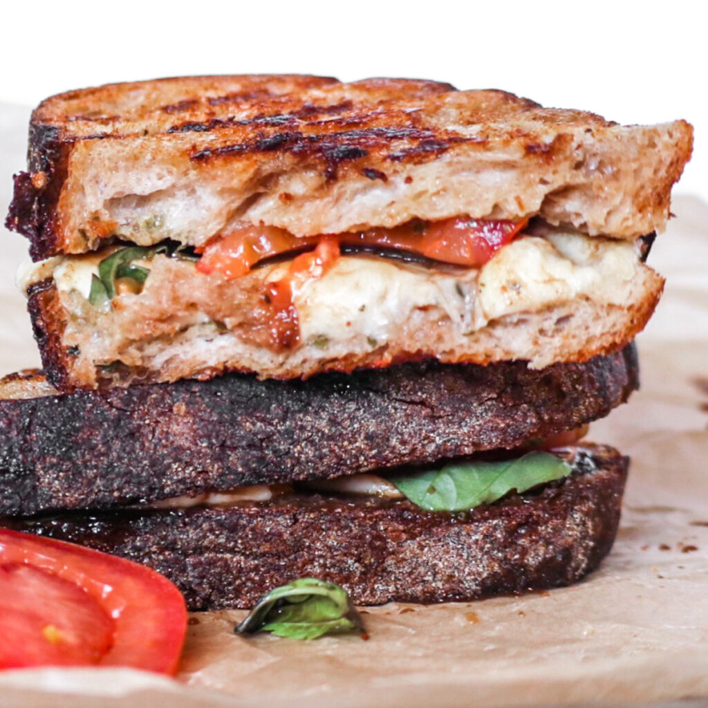 Caprese Panini - touchofgingerrecipes.com